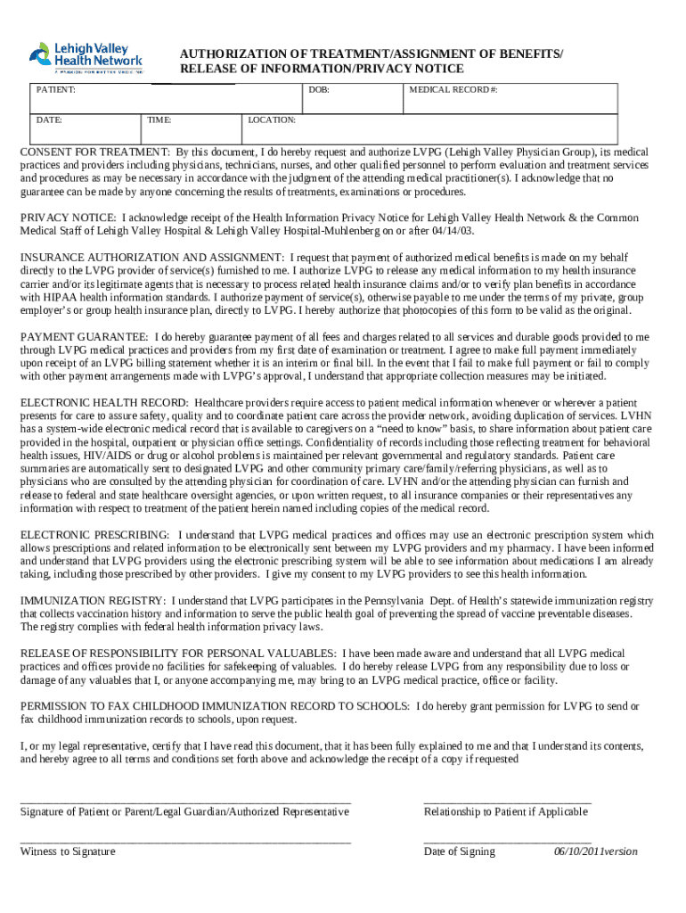 Patient Name: Date: DOB/Medical Record Doc Template | pdfFiller