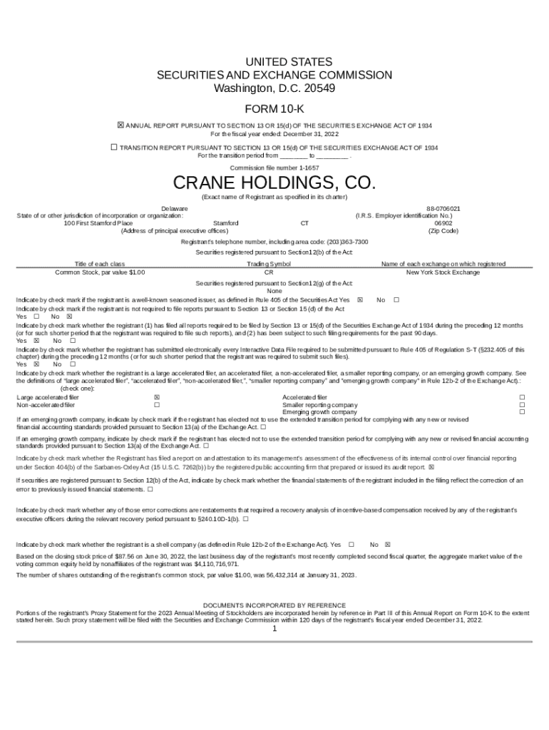 Crane Holdings, Co. ( - cloudfront.net Doc Template | pdfFiller