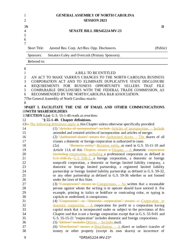 Client Alert: Recent Amendments to the North Carolina ... Doc Template ...