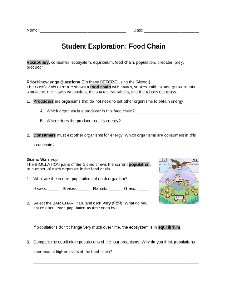 Food Chain Gizmo 1 .docx - Name: Date: Student Exploration Doc Template ...