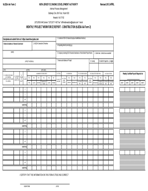 Fillable Online Aa Form 2. Certified Payroll Form Fax Email Print ...
