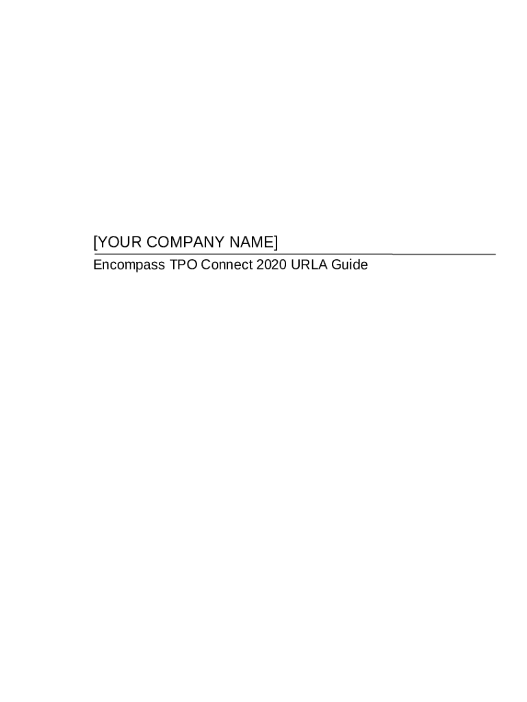 Setting Up a New Encompass Consumer Connect Site Doc Template | pdfFiller