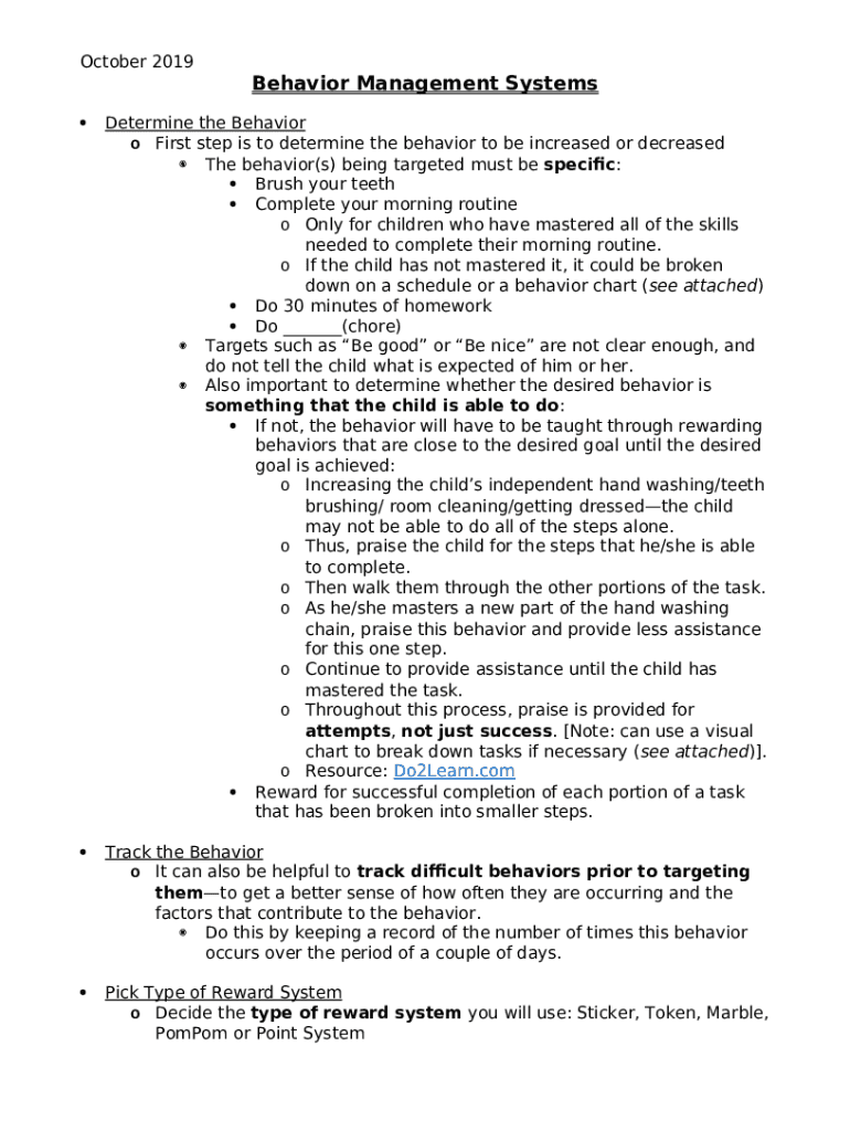What Are the Three Steps to Successful Behavior Change? Doc Template ...
