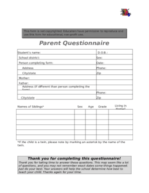 District Change of Address Doc Template | pdfFiller