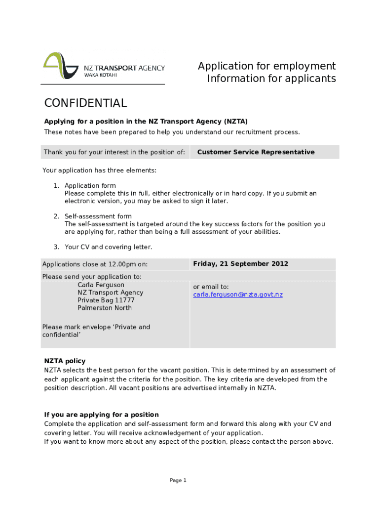 (NZTA Logo) Doc Template | pdfFiller