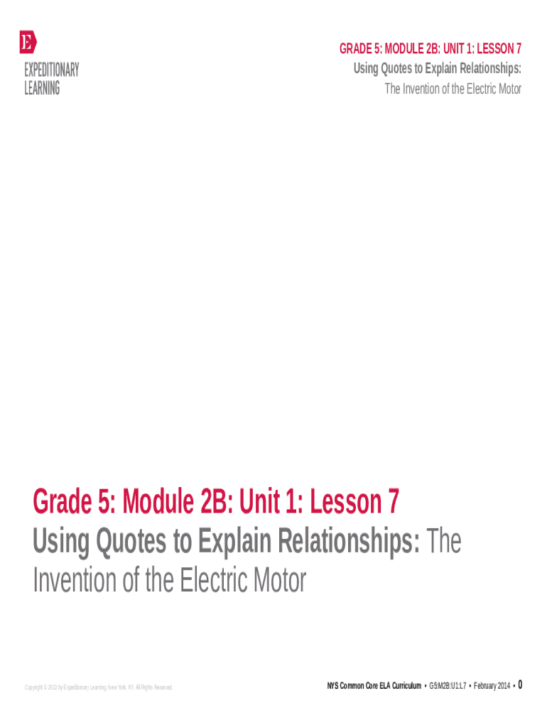 Grade 5: Module 2B: Unit 1: Lesson 10 End of Unit Assessment Doc ...