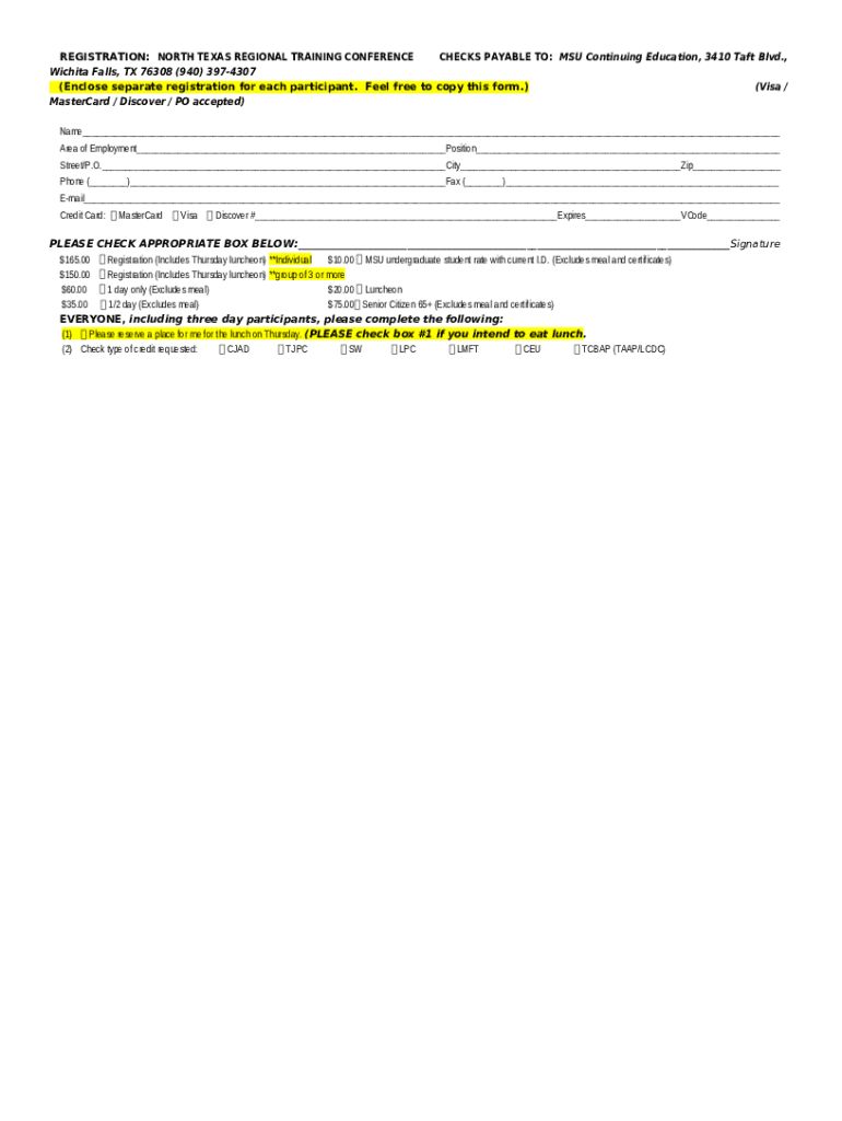 Midwestern State UniversityU.S. Air Force ROTC Doc Template | pdfFiller