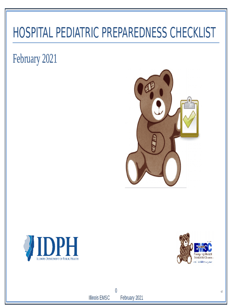 Checklist of Essential Pediatric Domains and Considerations ... Doc ...