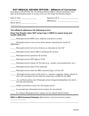 Medical Review Officer Guidance Manual for Federal ... Doc Template ...
