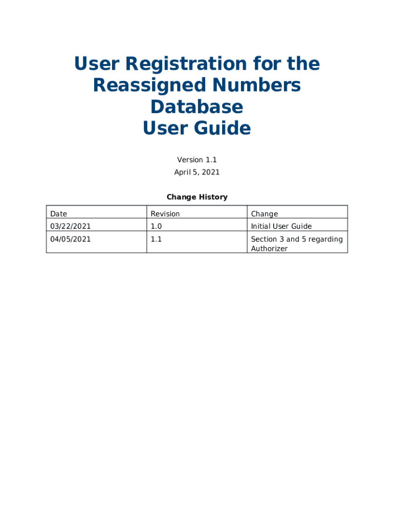 FCC Creates Reassigned Numbers Database to Combat ... Doc Template ...