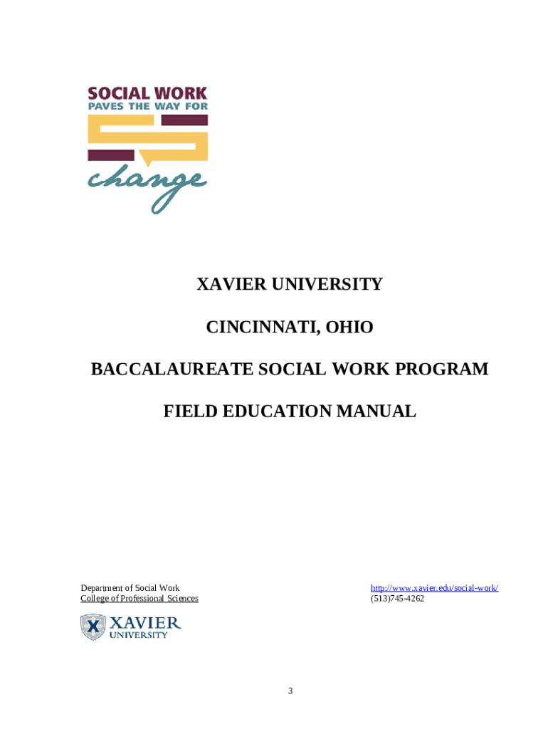 Mission, Vision & Goals - Social Work Department Doc Template | pdfFiller