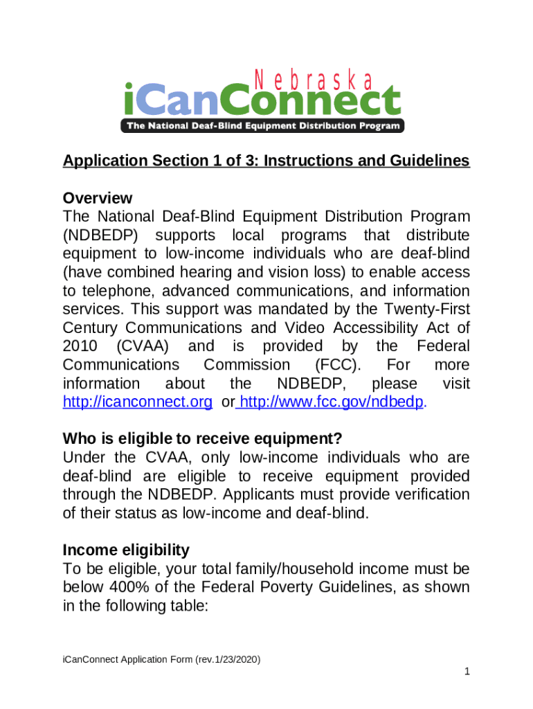 FCC National Deaf Blind Equipment Distribution Program - atp nebraska ...