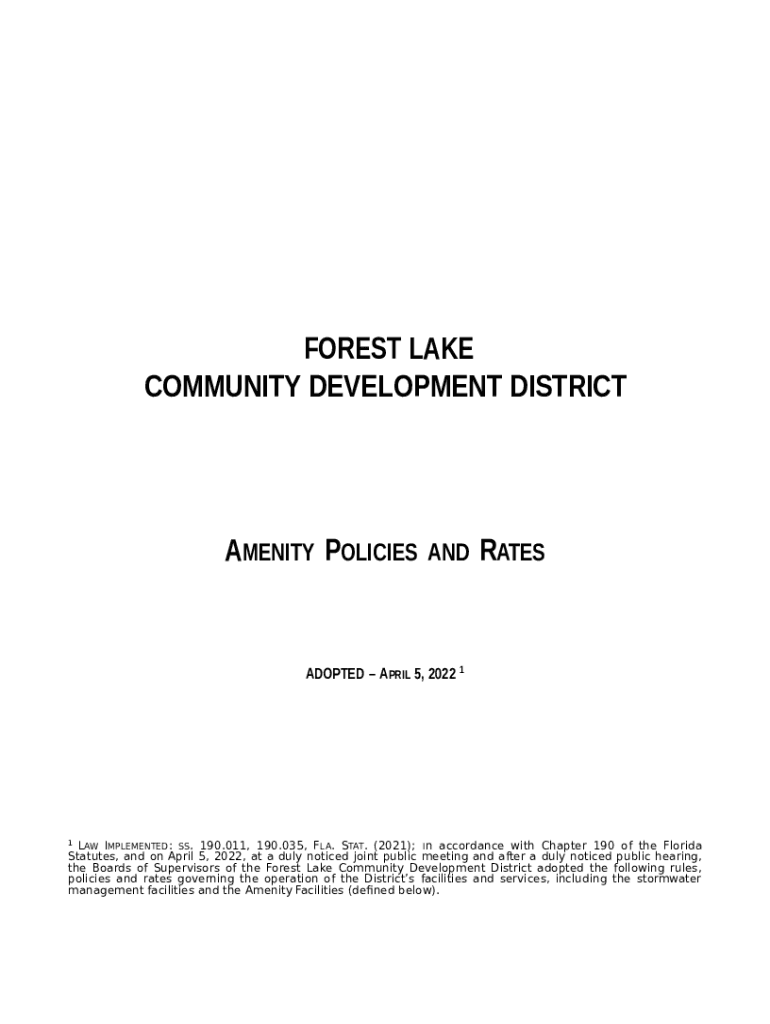 Community development district, public purpose Doc Template | pdfFiller
