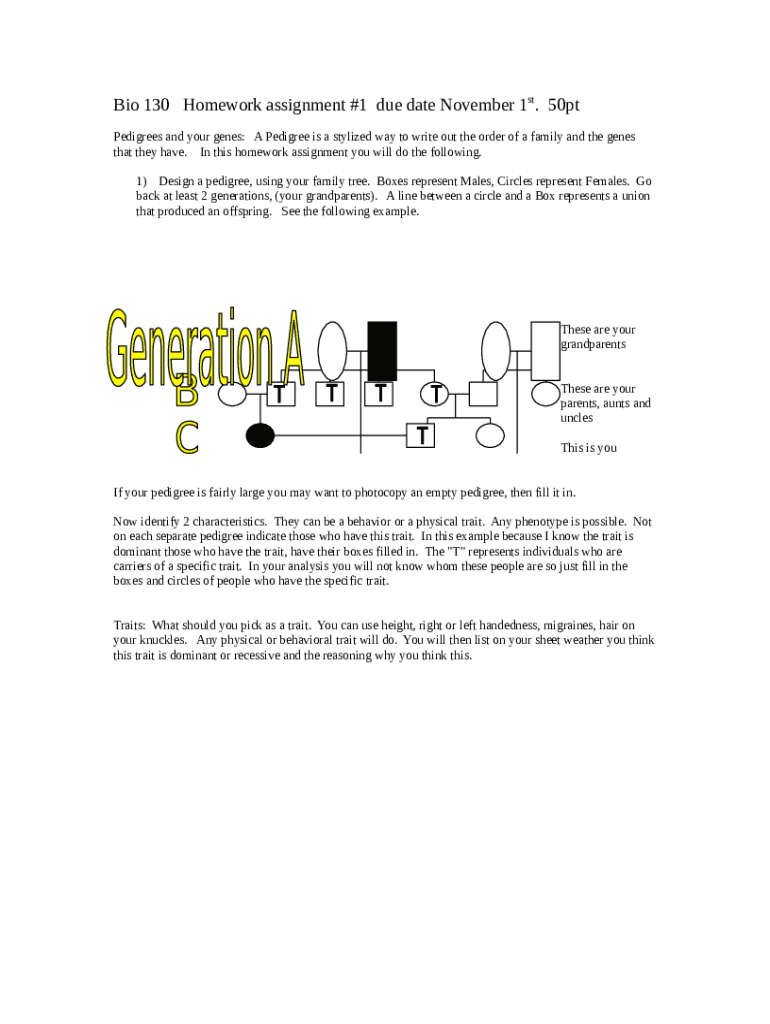 Bio 130 Work sheet 4 Module 2 KRC Doc Template | pdfFiller