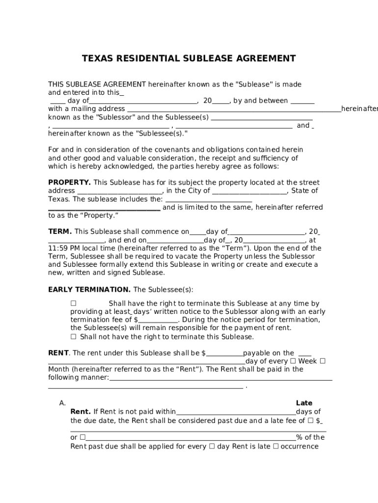 DEED OF SUB-LEASE WHEREAS: - PDF Free Download Doc Template | pdfFiller