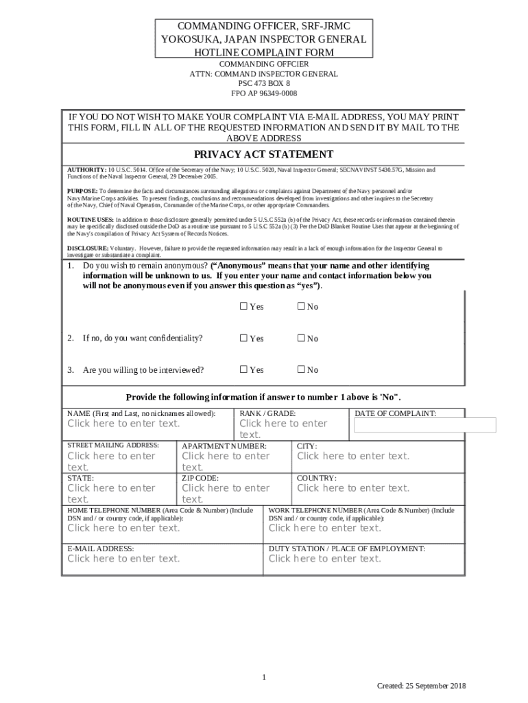 2018 command ig ig hotline ()ennbt110818 Doc Template | pdfFiller