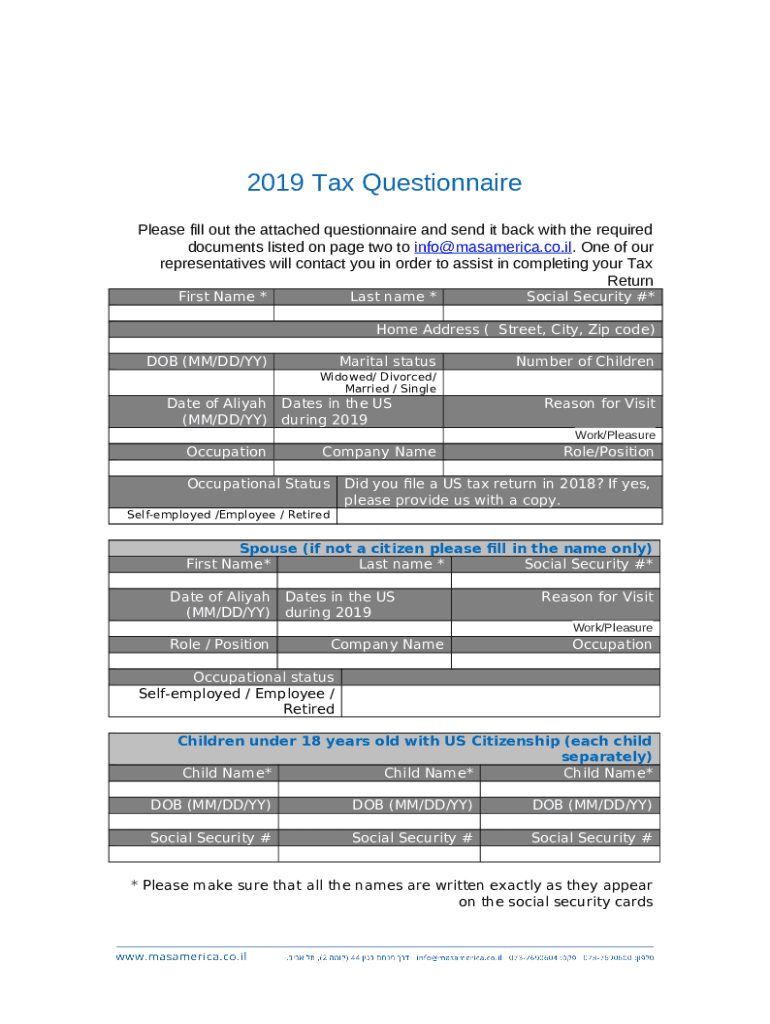 IMMIGRATION & TAX S Tip Sheet Doc Template | pdfFiller