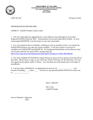 DOS-DOD Memo of Agreement on Protection and Evacuation ... Doc Template ...