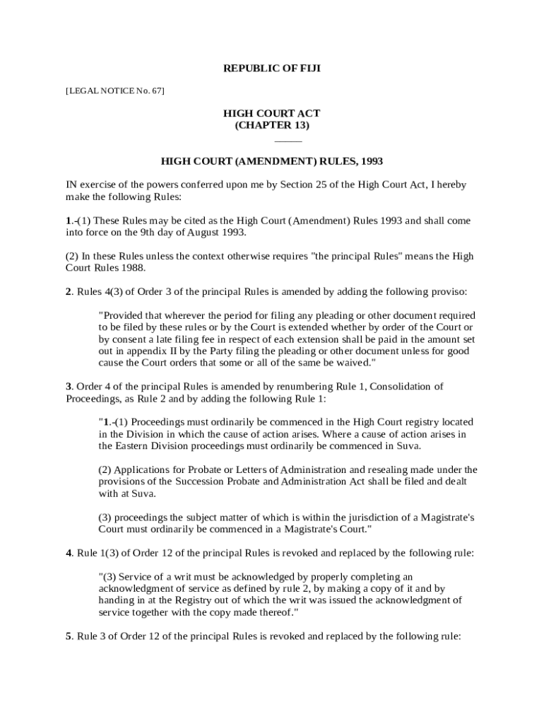 Bill-No.-1-High-Court-Amendment. ... Doc Template | pdfFiller