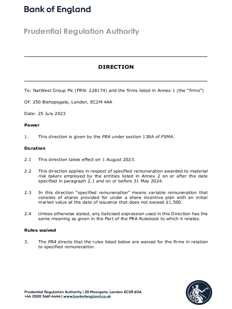 Fillable Online national westminster bank public limited company Fax ...