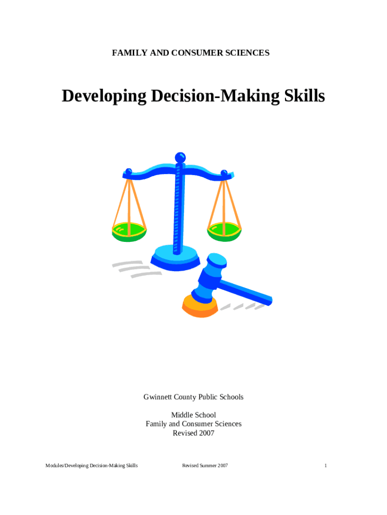 Family & Consumer Sciences Curriculum Guide: Child ... Doc Template ...