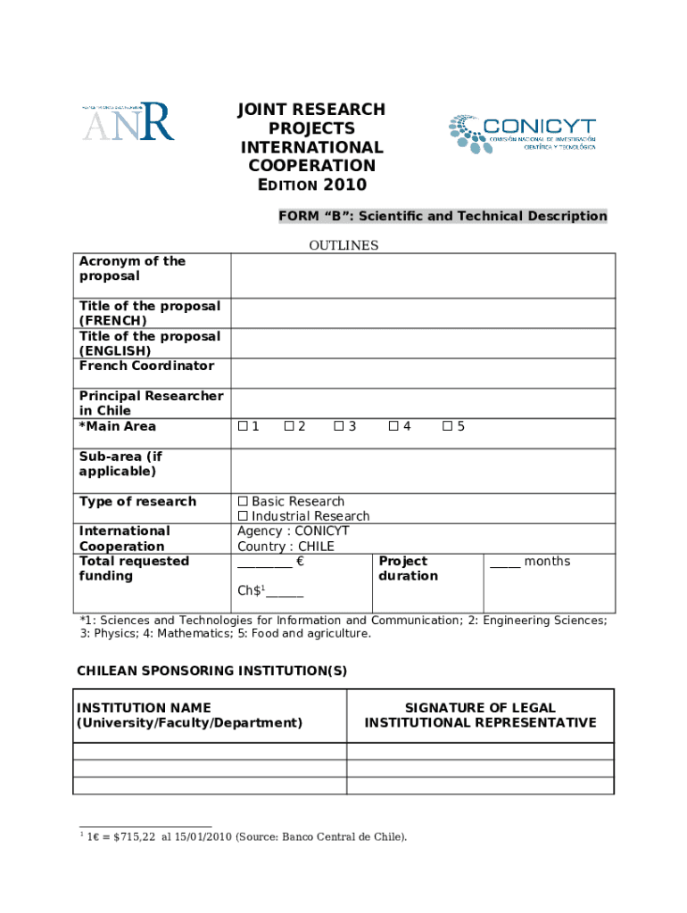 "B": Scientific and Technical Description Doc Template | pdfFiller