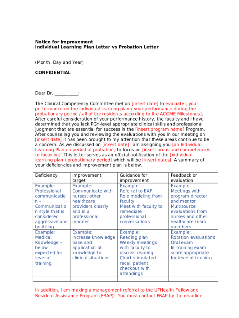 Purpose of a Clinical Competency Committee Doc Template | pdfFiller