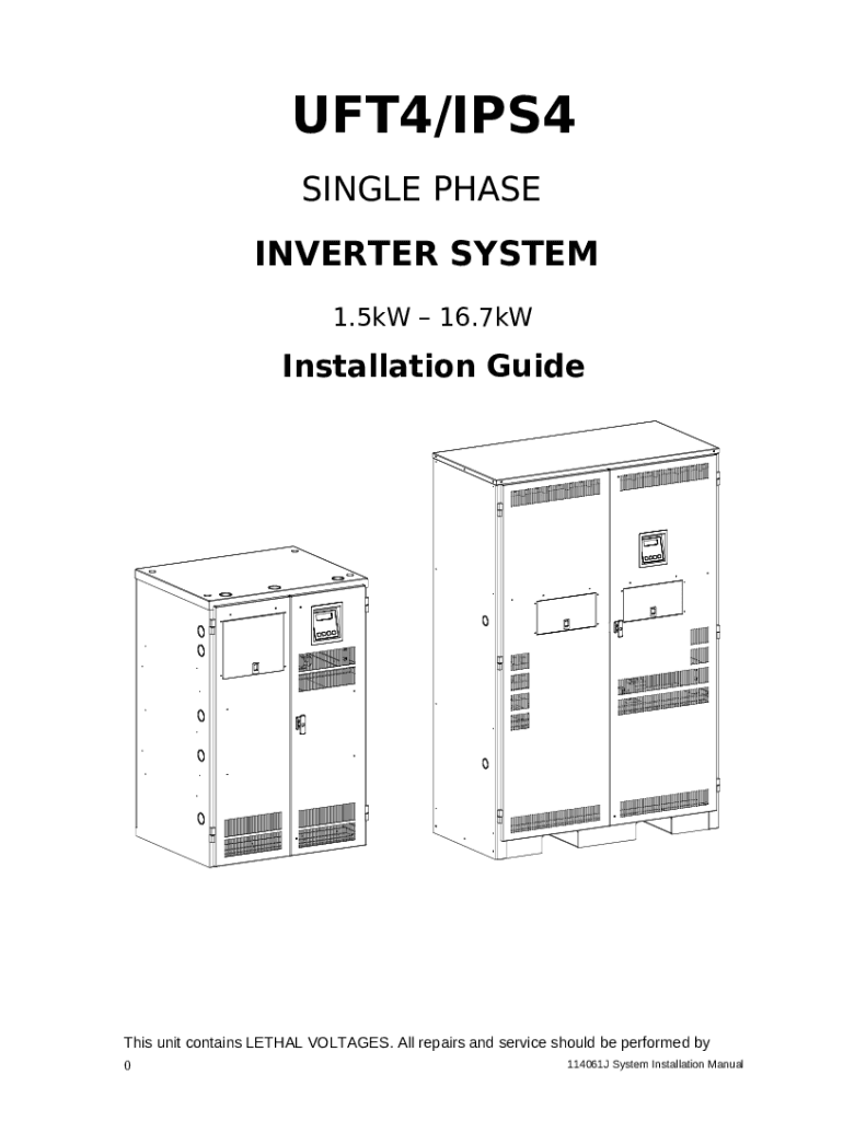 Catalog - Inverters Doc Template | pdfFiller