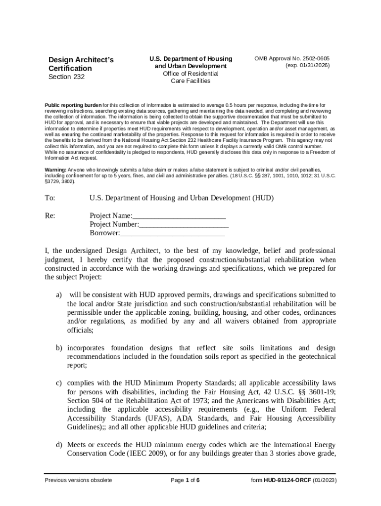 Design Professional's Certification of Liability Insurance - HUD Doc ...