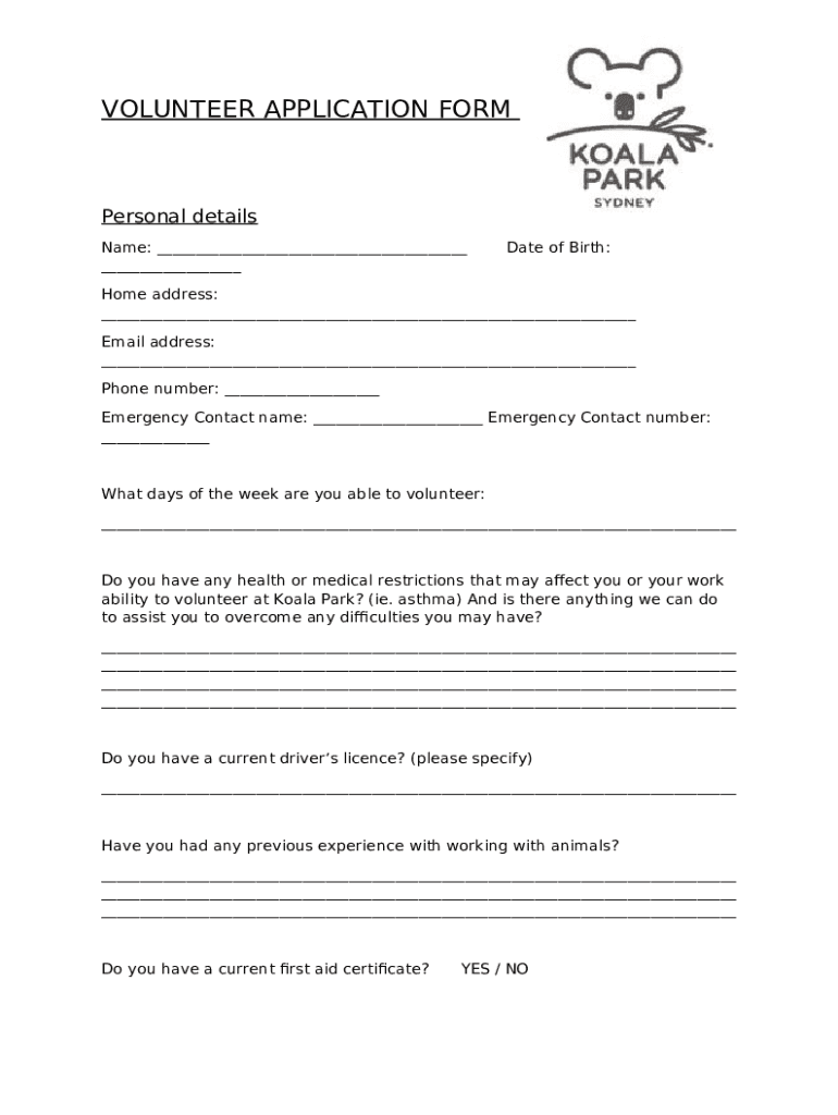 Los GatosMonte Sereno Police Department Volunteer ... Doc Template ...