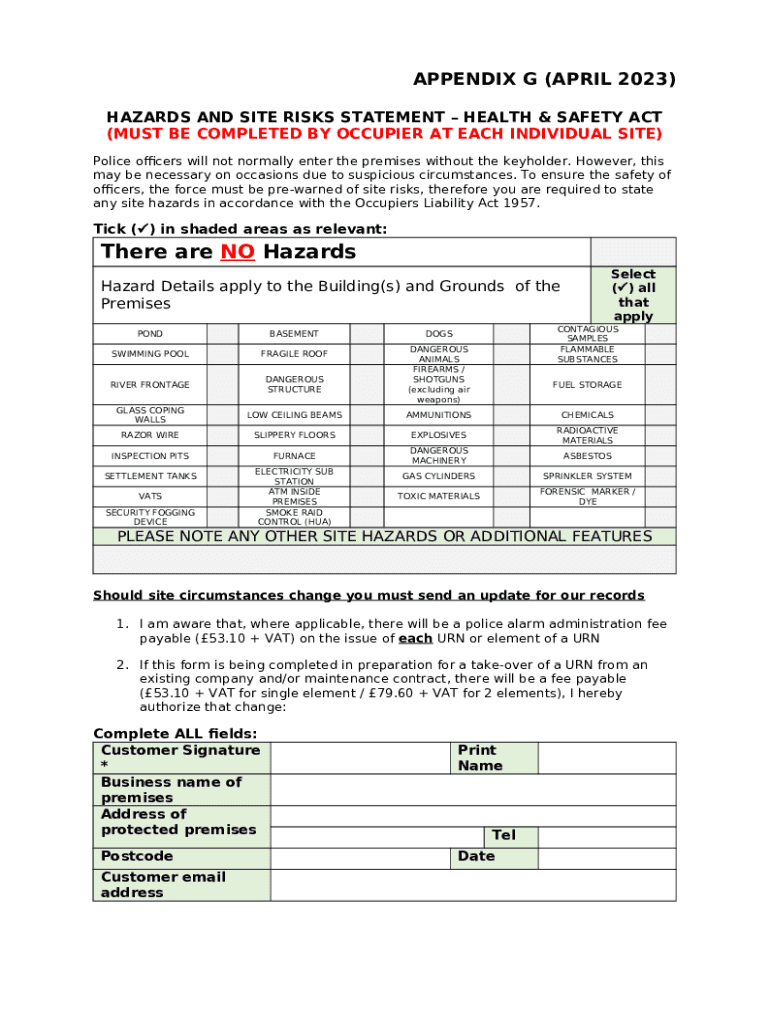 Security Systems policy (NPCC Police Operational Advice ... Doc Template | pdfFiller