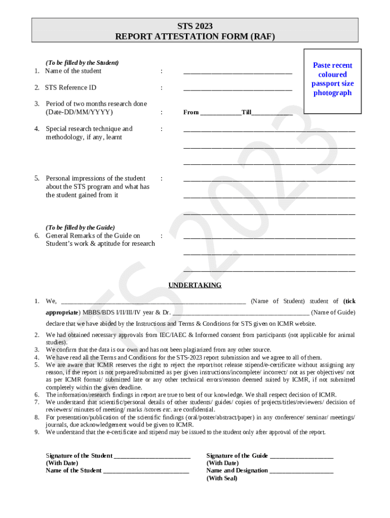 Dr Jay Sheth on LinkedIn: Short Term Studentship (STS) Doc Template ...