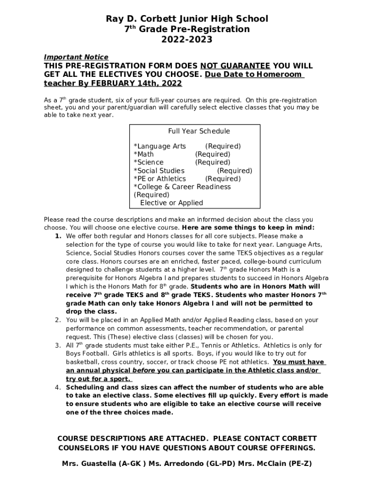 Prep Day Ination... - Ray D. Corbett Junior High School Doc Template ...
