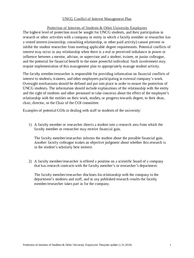 Access to and Retention of Research Data - UNCG Policies Doc Template | pdfFiller