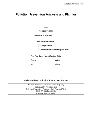 pollution prevention (p2) analysis and plan guidance manual Doc ...