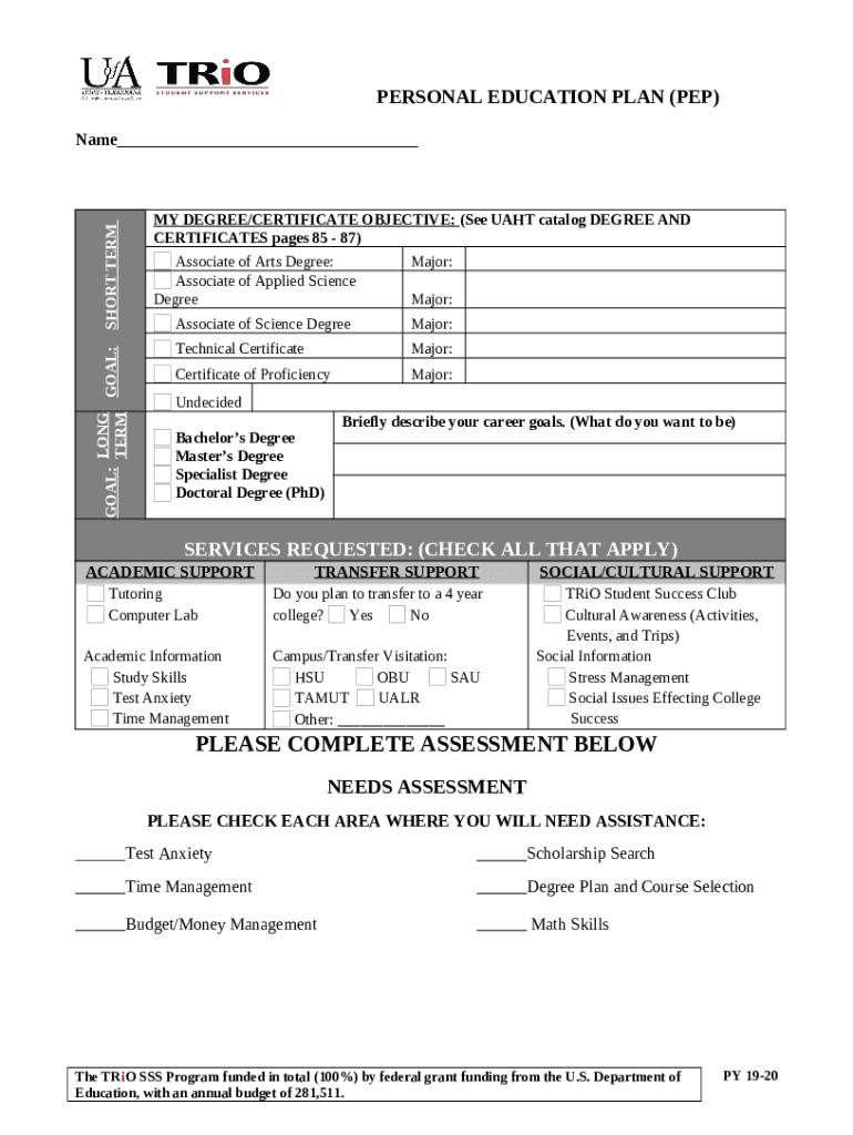 Certificate of Proficiency in General Business Degree Plan Doc Template ...