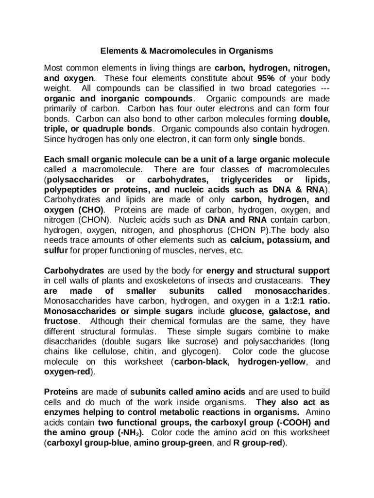 Carbon can also bond to other carbon molecules ing double, triple, or ...