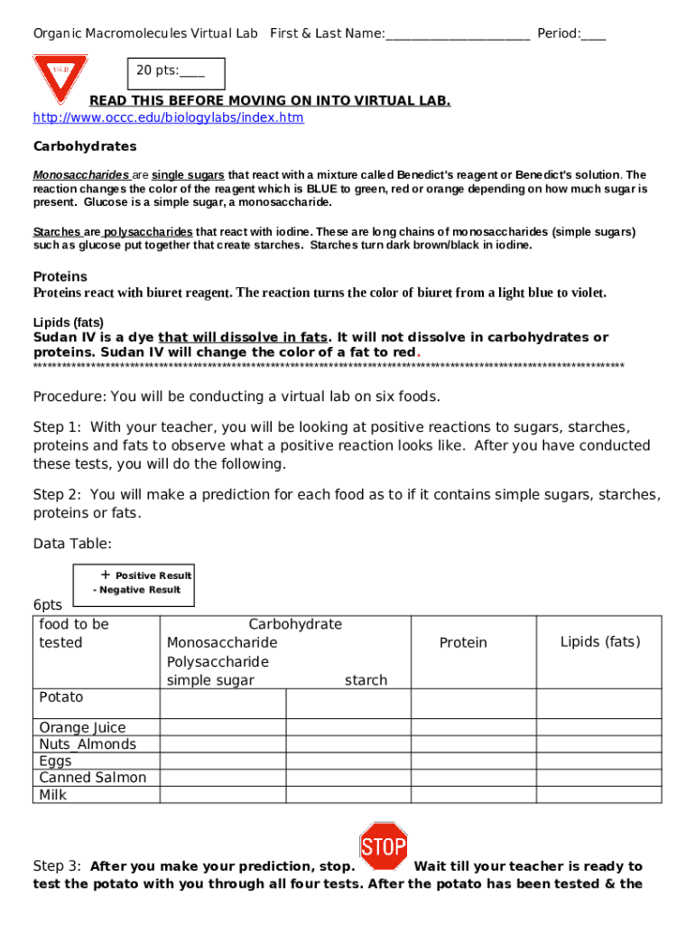 Teach Organic Chemistry with Virtual Labs Doc Template | pdfFiller
