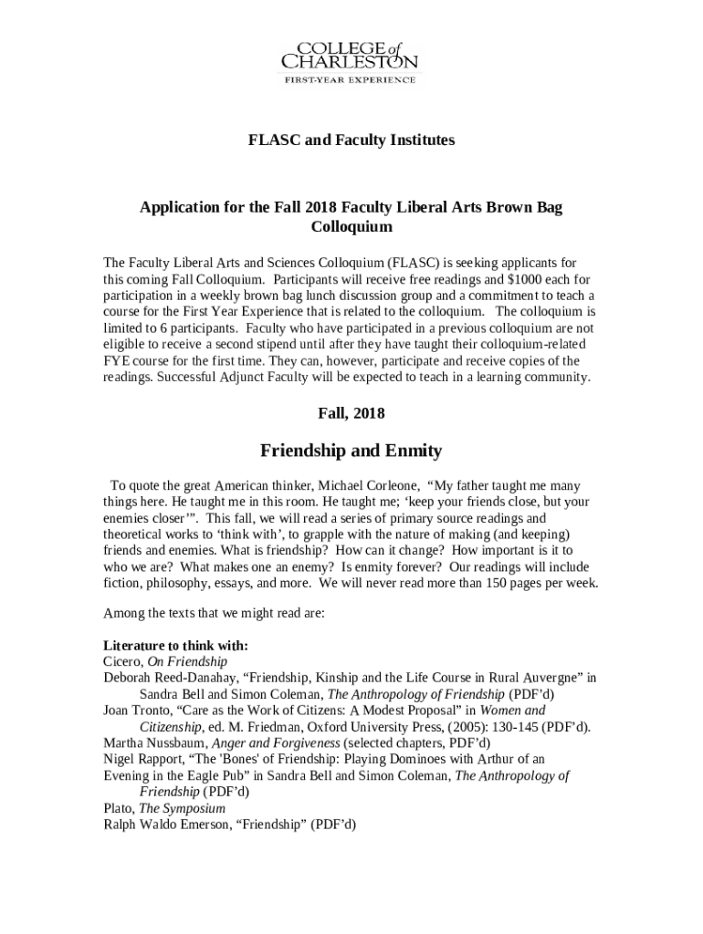 fye waiver - fye cofc Doc Template | pdfFiller