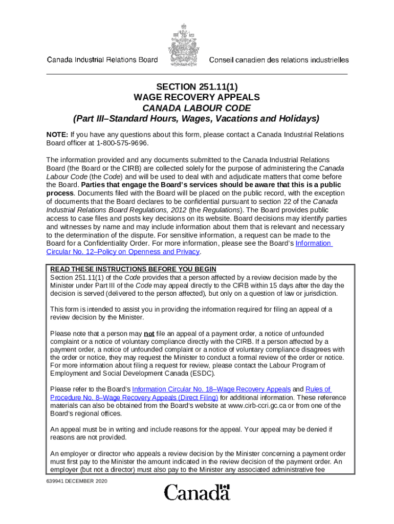 Pay and minimum wage, deductions, and wage recovery Doc Template ...