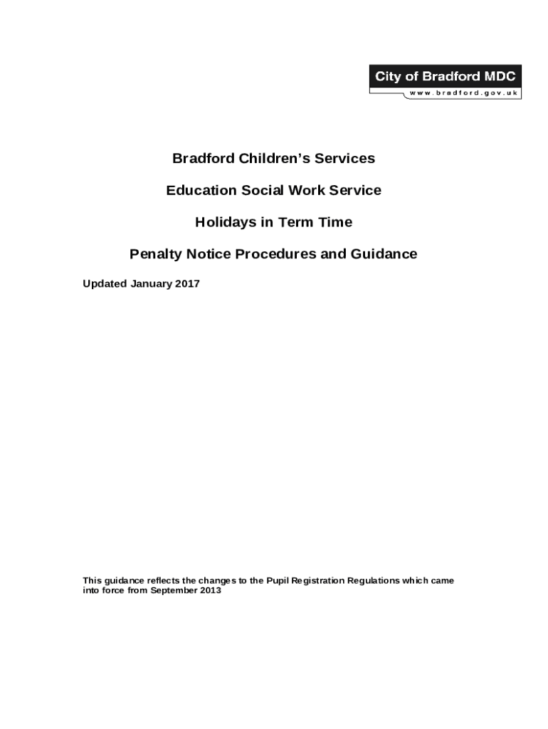 Bradford Children's Services Education Social Work Service ... - bso ...