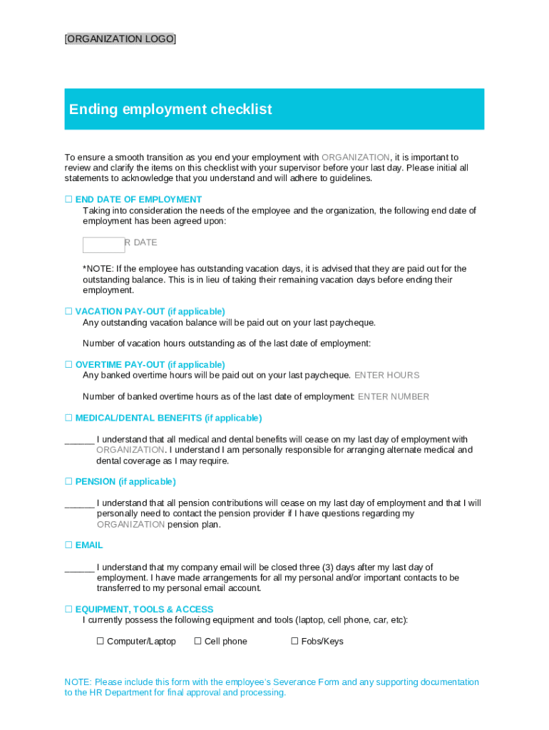 Mastering Offboarding: Best HR Practices for a Smooth ... Doc Template ...