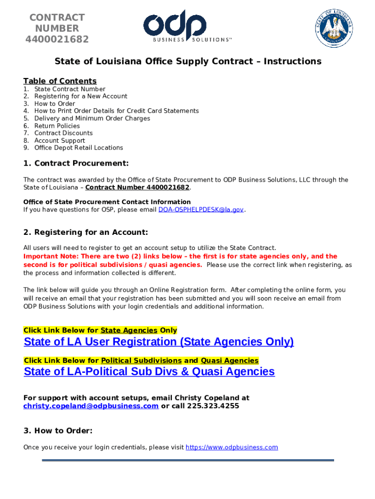 Office Supplies - NV State Purchasing - doa louisiana Doc Template ...