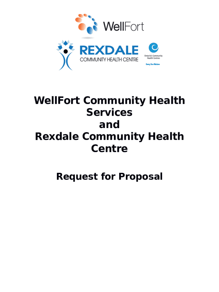 WellFort Community Health Services and Rexdale ... Doc Template | pdfFiller