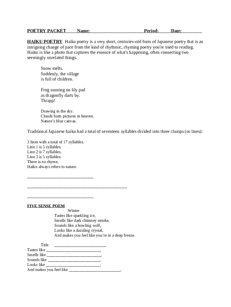 Japanese Death Poems: Written by Zen Monks and Haiku ... Doc Template ...