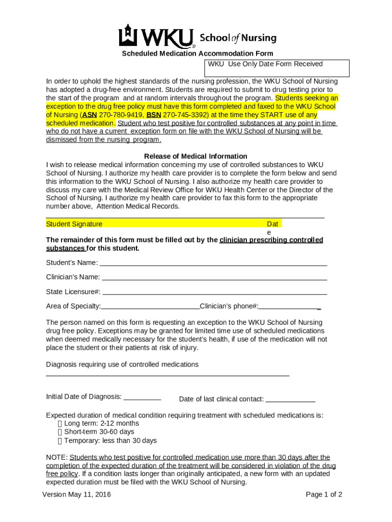 Medication Exception Updated July 2012 Doc Template | pdfFiller Medication Exception Updated July 2012 Doc Template | pdfFiller