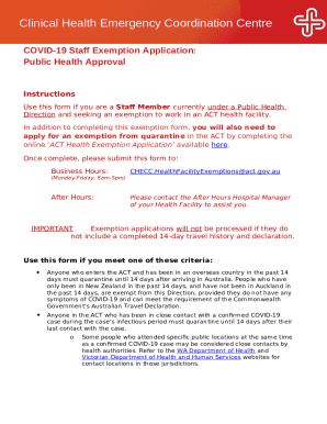 Exemption FAQs - CDPH - CA.gov Doc Template | pdfFiller
