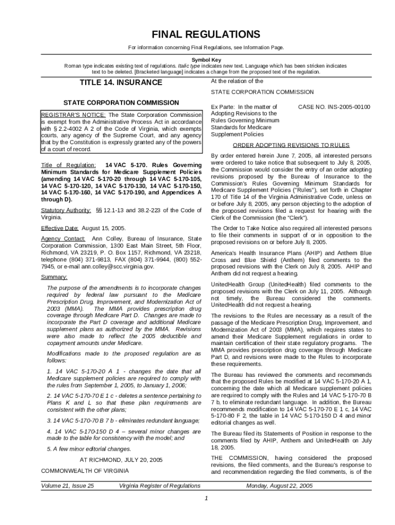 state corporation commission - Virginia Register of Regulations ...