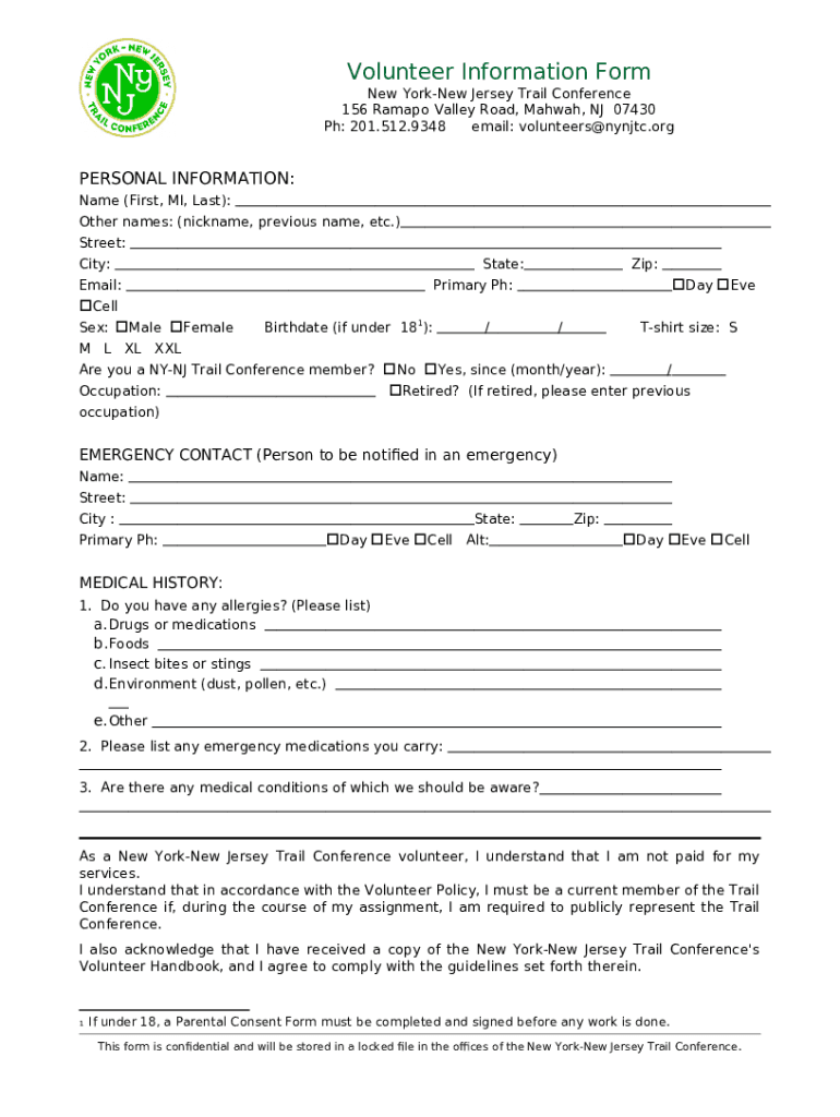 Volunteer s & Cover Page Doc Template | pdfFiller