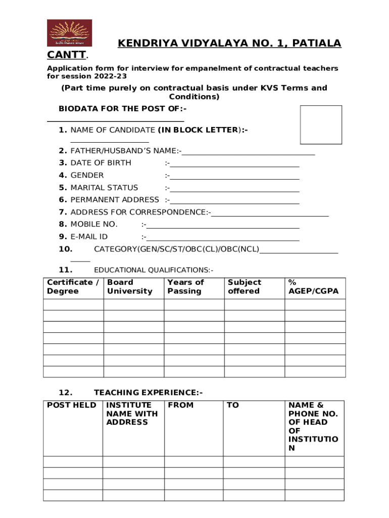 FOR INTERVIEW.doc Doc Template | pdfFiller